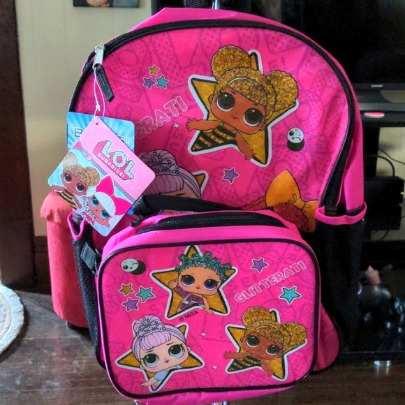 L.O.L. Surprise! | Other | Lol Surprise Backpack Combo Set Girls 2 ...